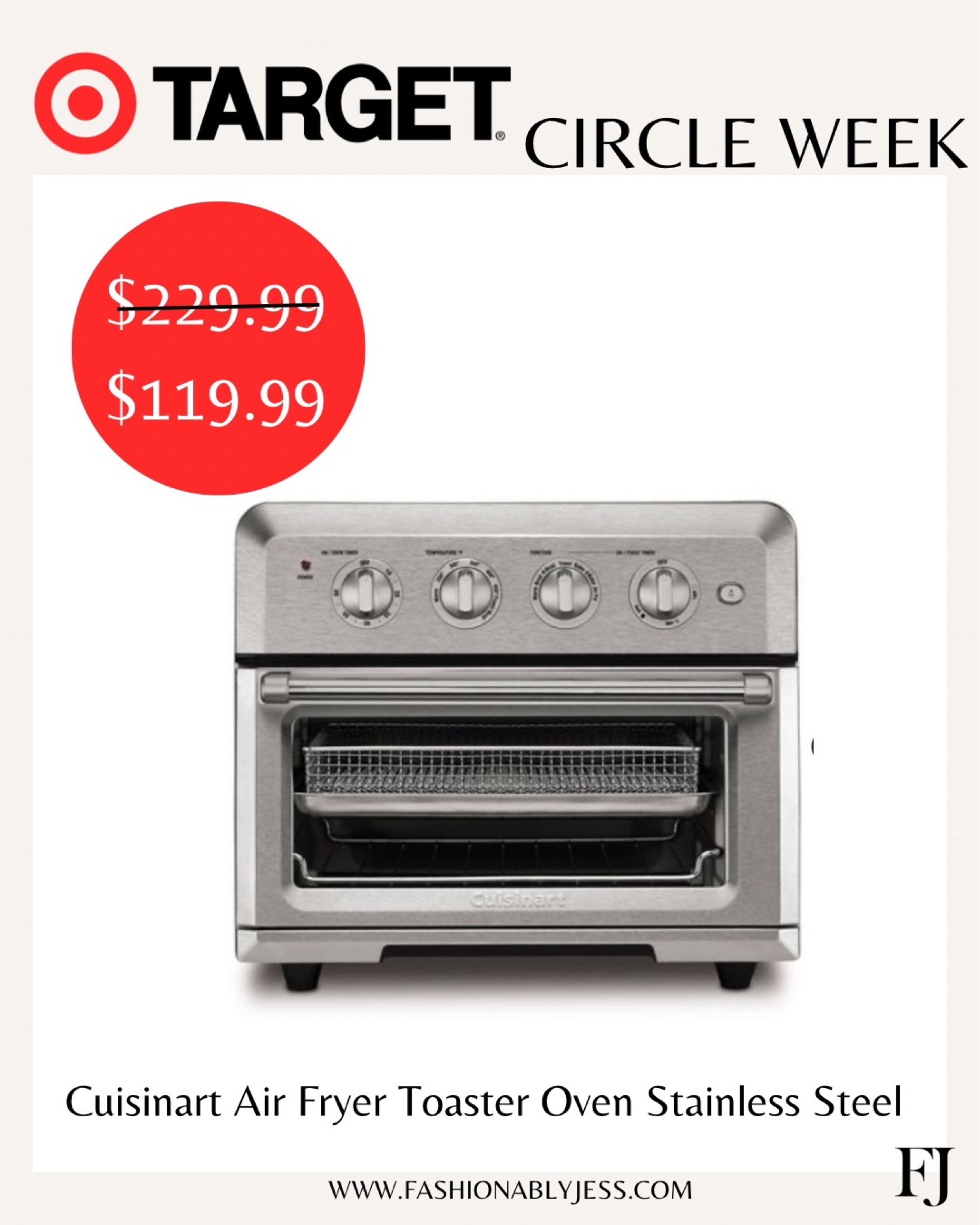 Cuisinart Air Fryer Toaster Oven … curated on LTK