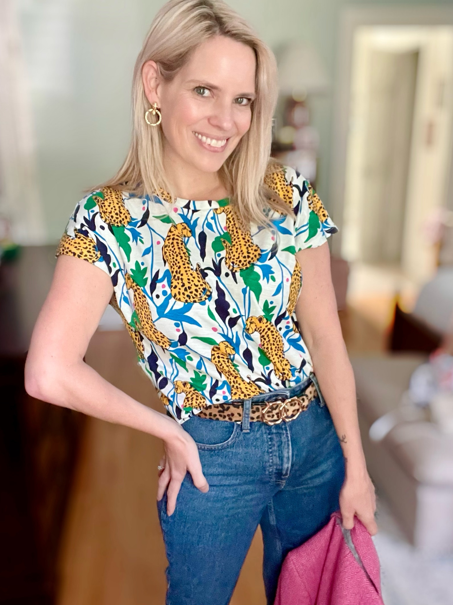 Louisa Printed Slub T-Shirt curated on LTK