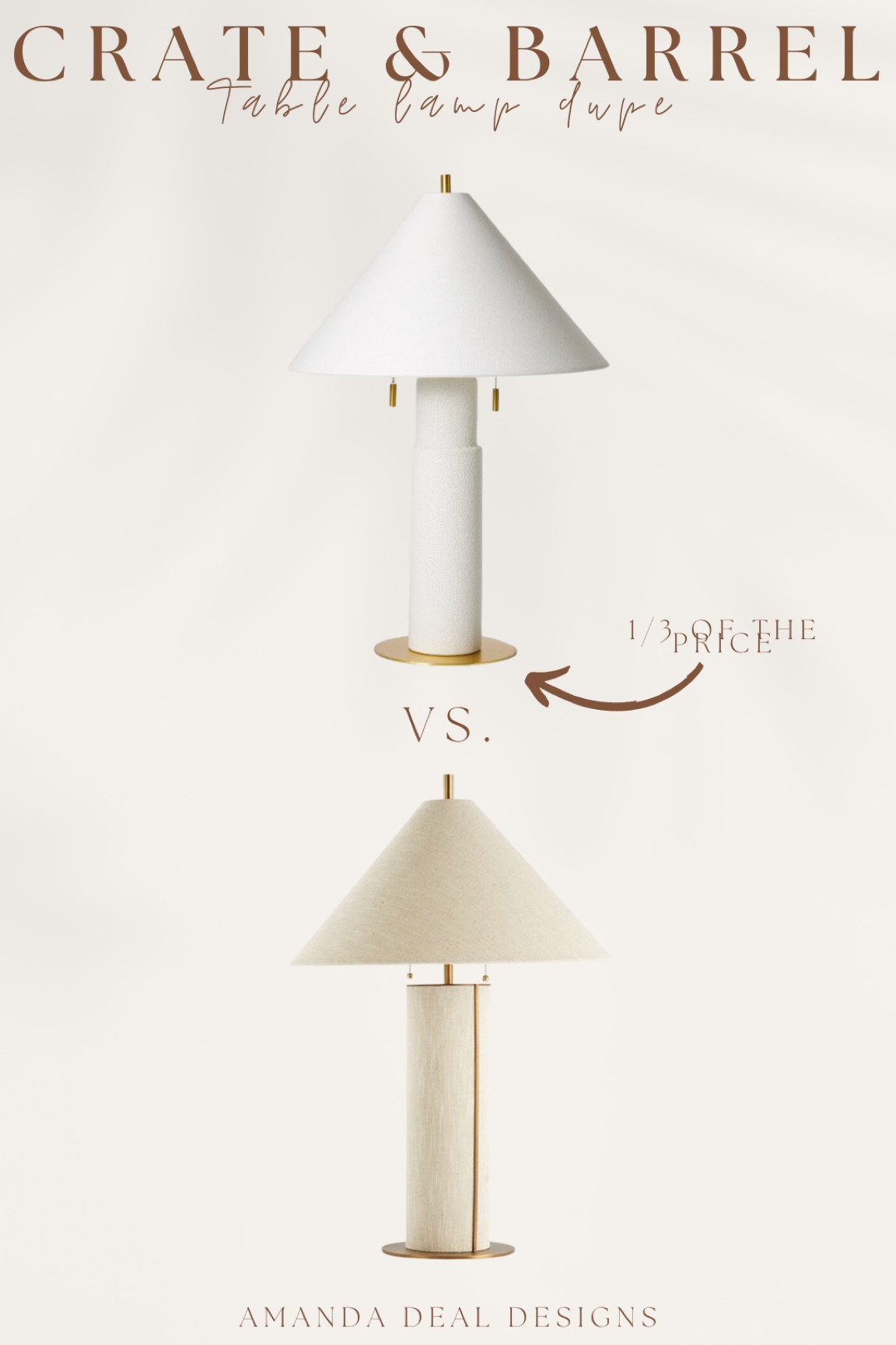 Remi Natural Linen Table Lamp … curated on LTK