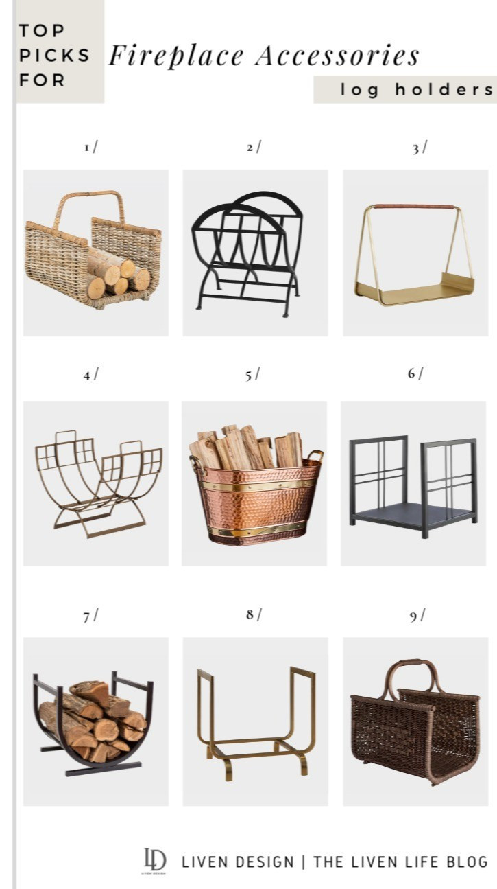 Kobo Fire Log Basket, Gray-Brown curated on LTK