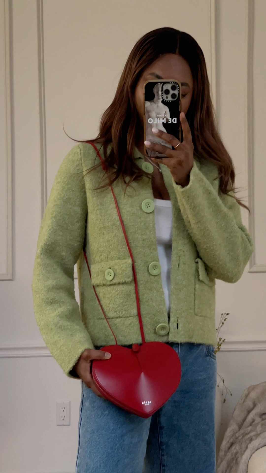 Le Coeur heart-shaped leather … curated on LTK