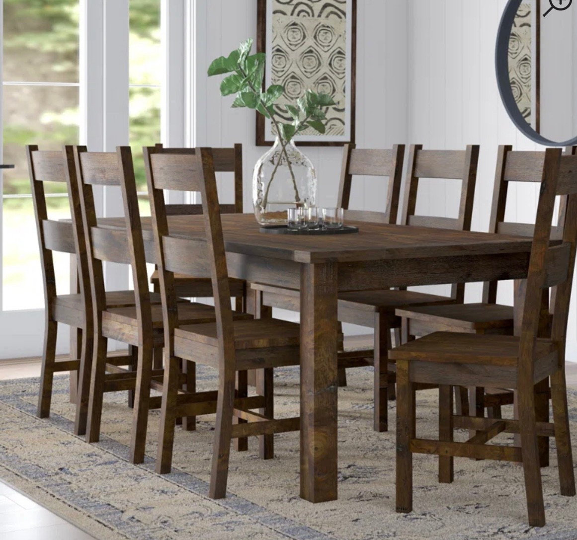 Tiernagh Rectangular Solid Wood … curated on LTK