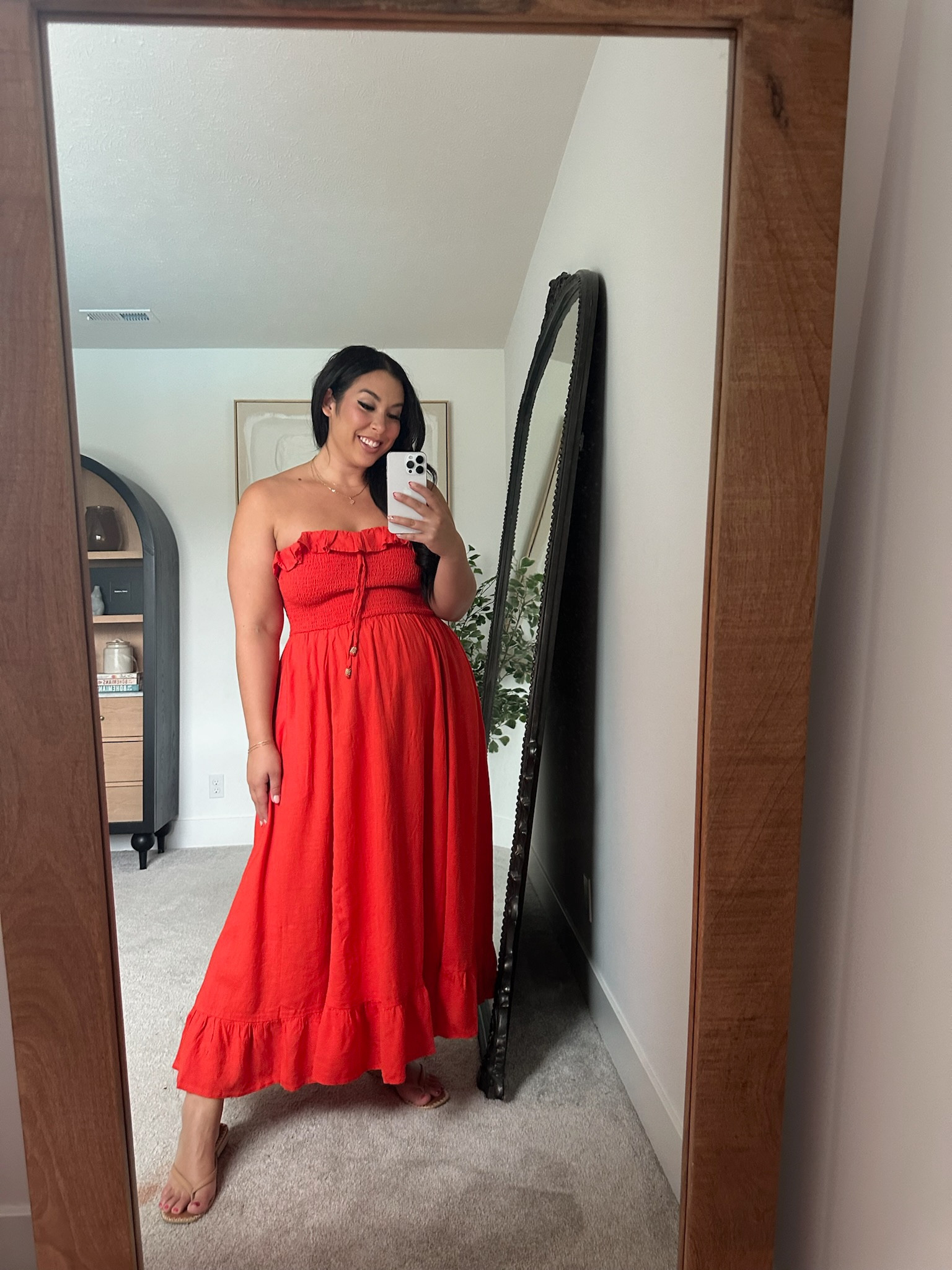 Lush Life Linen Strapless Midi … curated on LTK