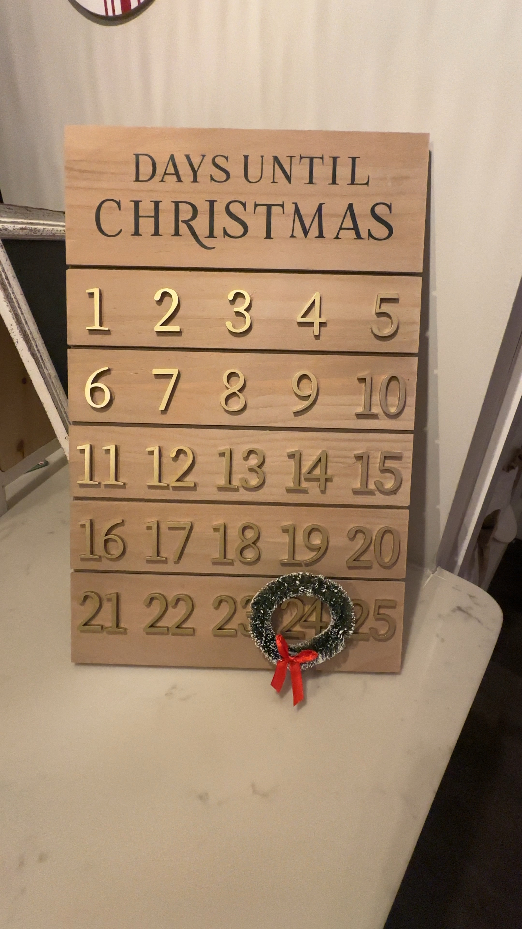 Wood Countdown Calendar - … curated on LTK
