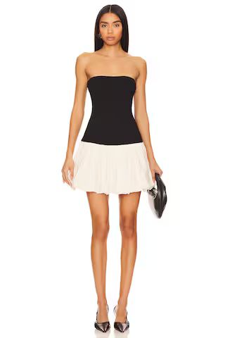 STEVIE BLACK AND STONE MINI DRESS curated on LTK