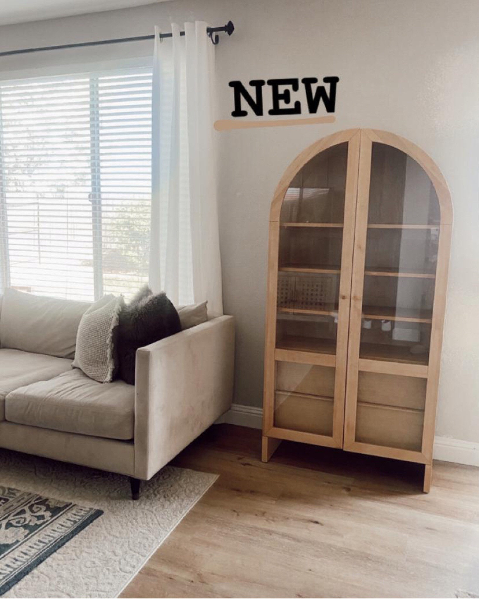 Mason Storage Cabinet curated on LTK