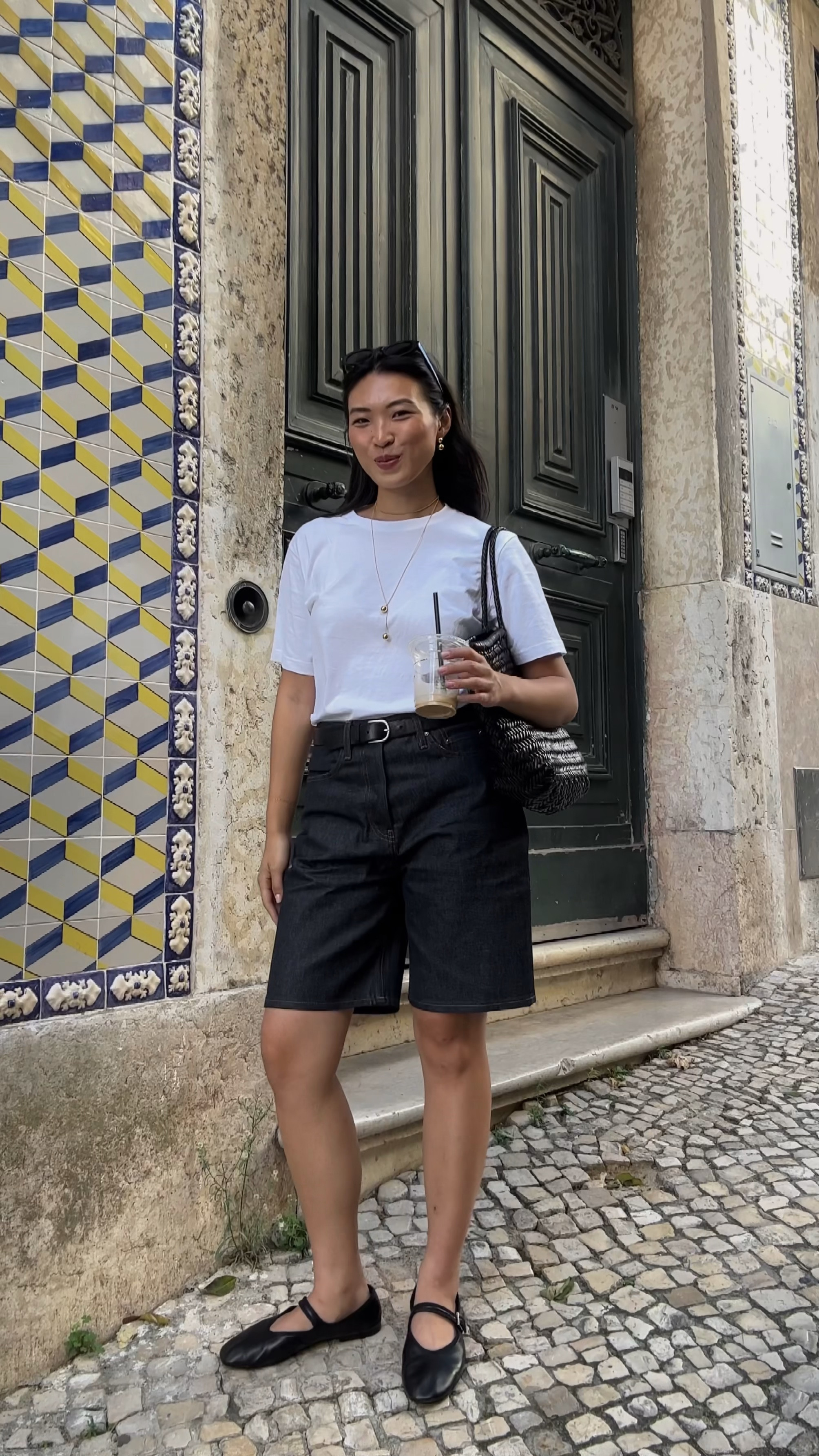 Triple Jump large woven-leather … curated on LTK