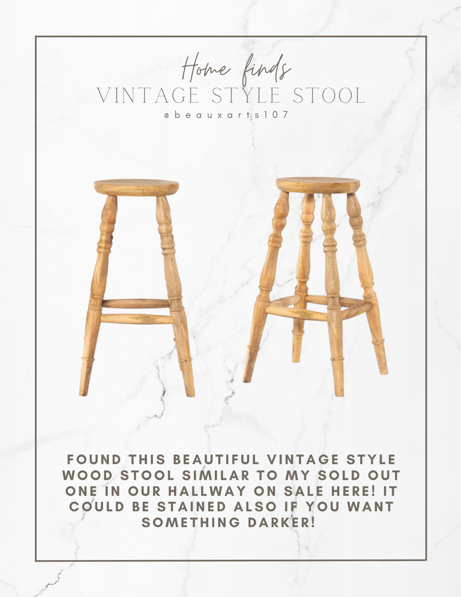 Bowerman Counter & Bar Stool curated on LTK