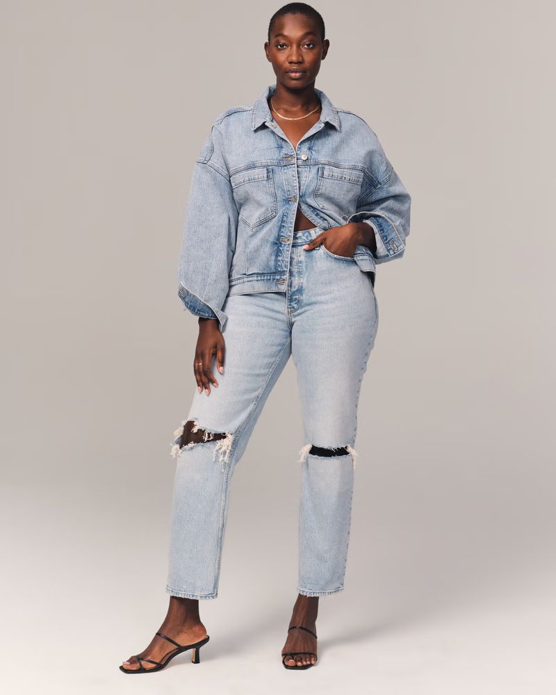 Women's Curve Love High Rise Dad … curated on LTK