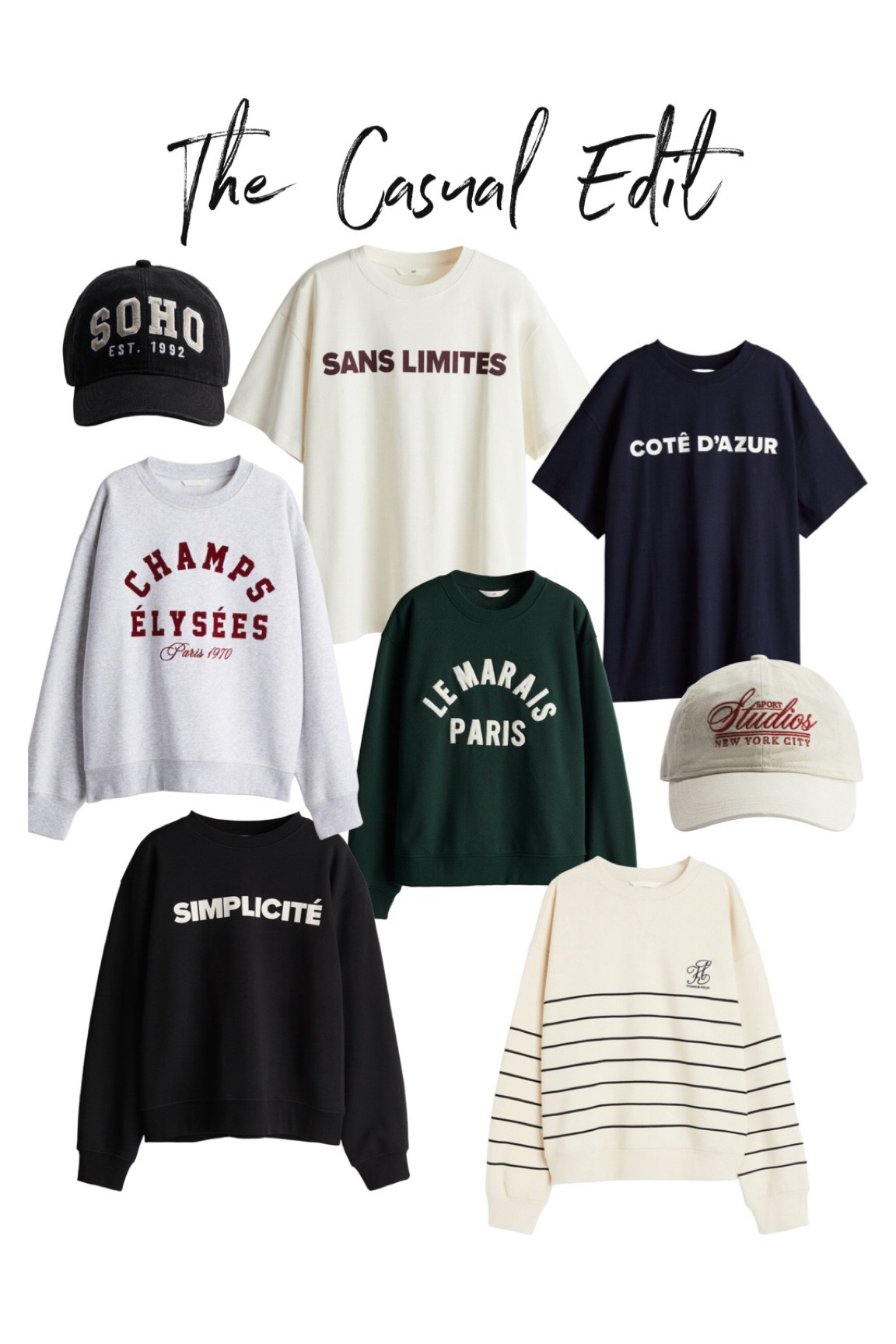 Embroidered-motif twill cap curated on LTK