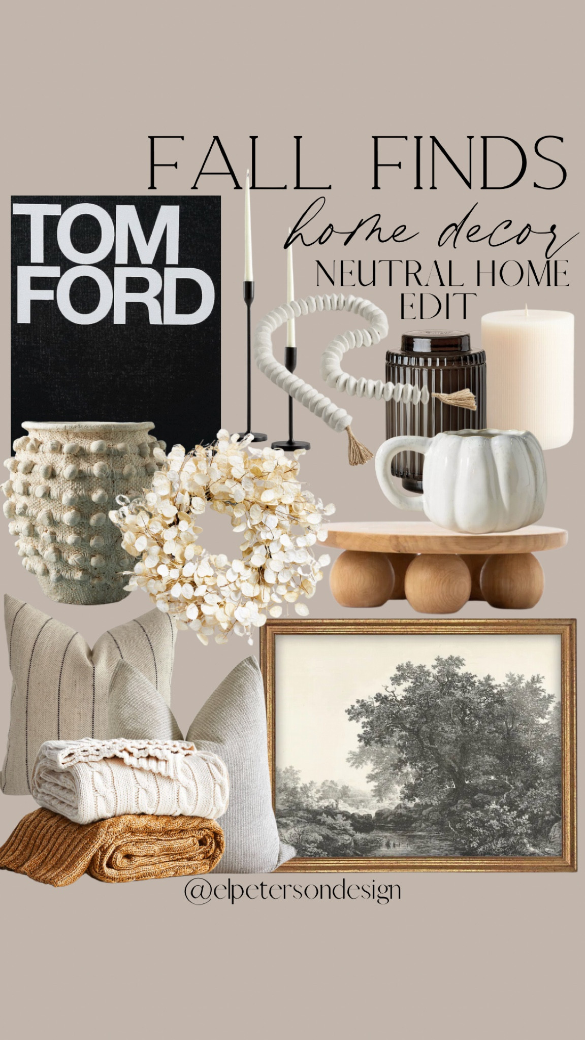 Megs Medium Black Taper Candle … curated on LTK