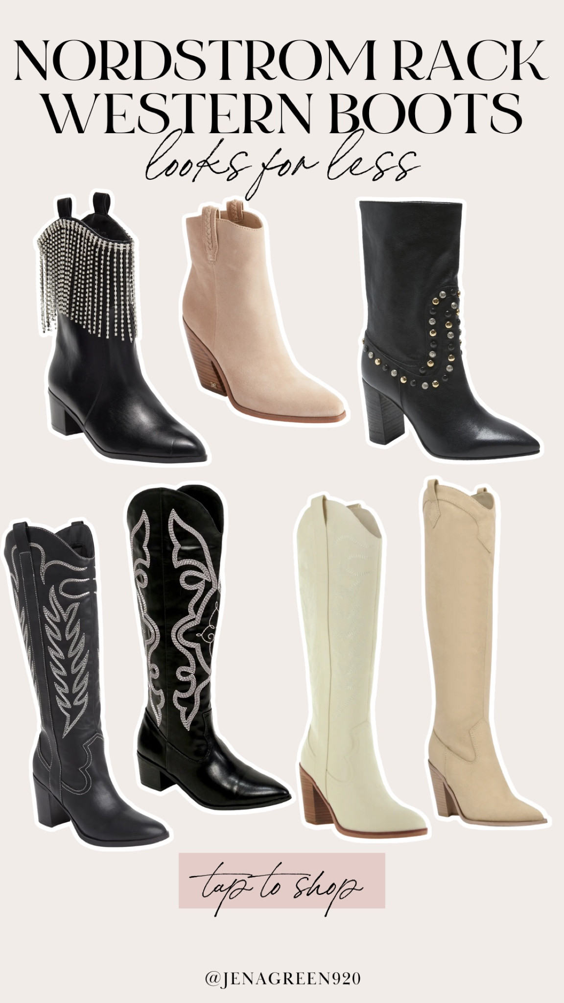 Dakota Studded Western Boot curated on LTK