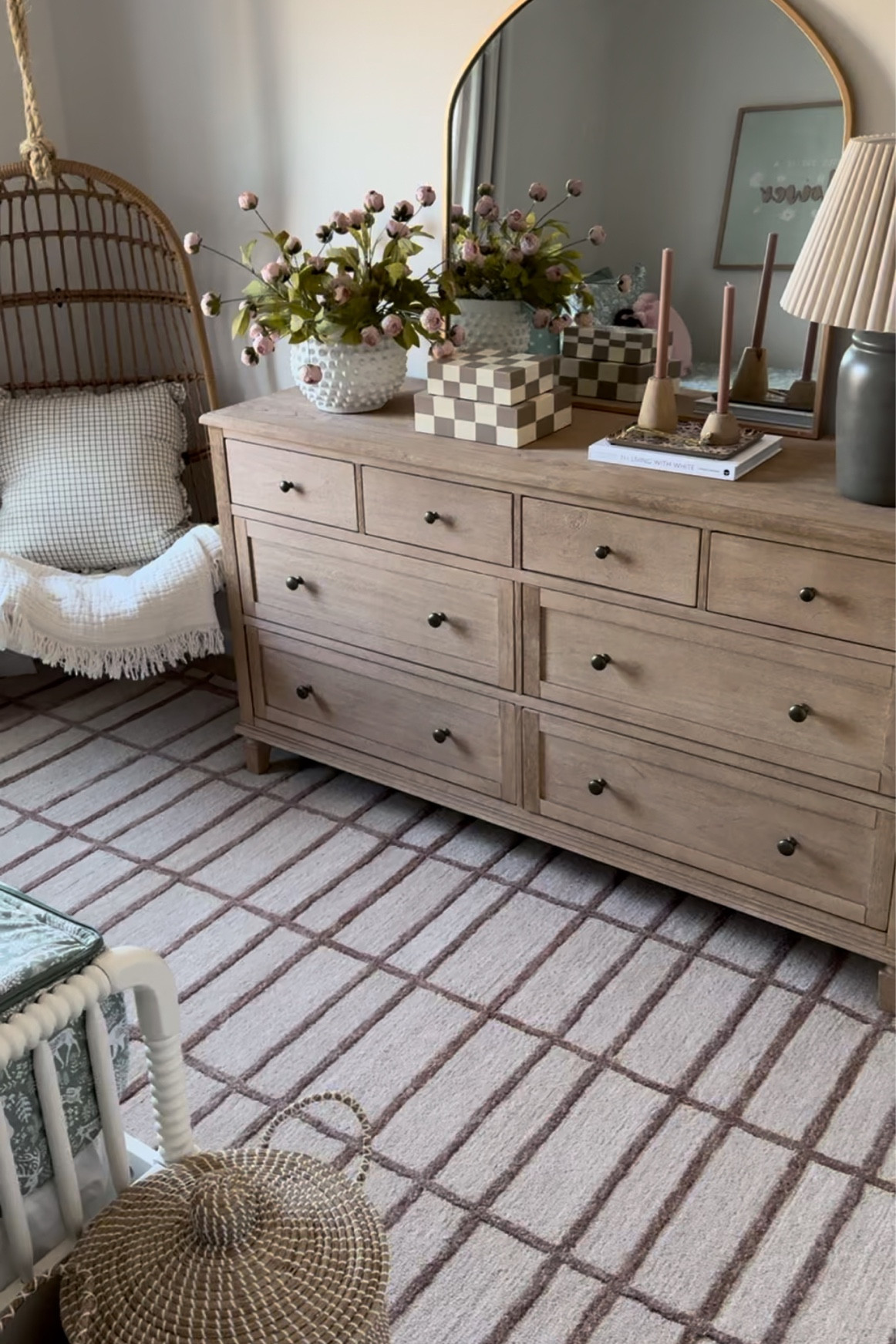 22" Pleated Shade Ceramic Table … curated on LTK