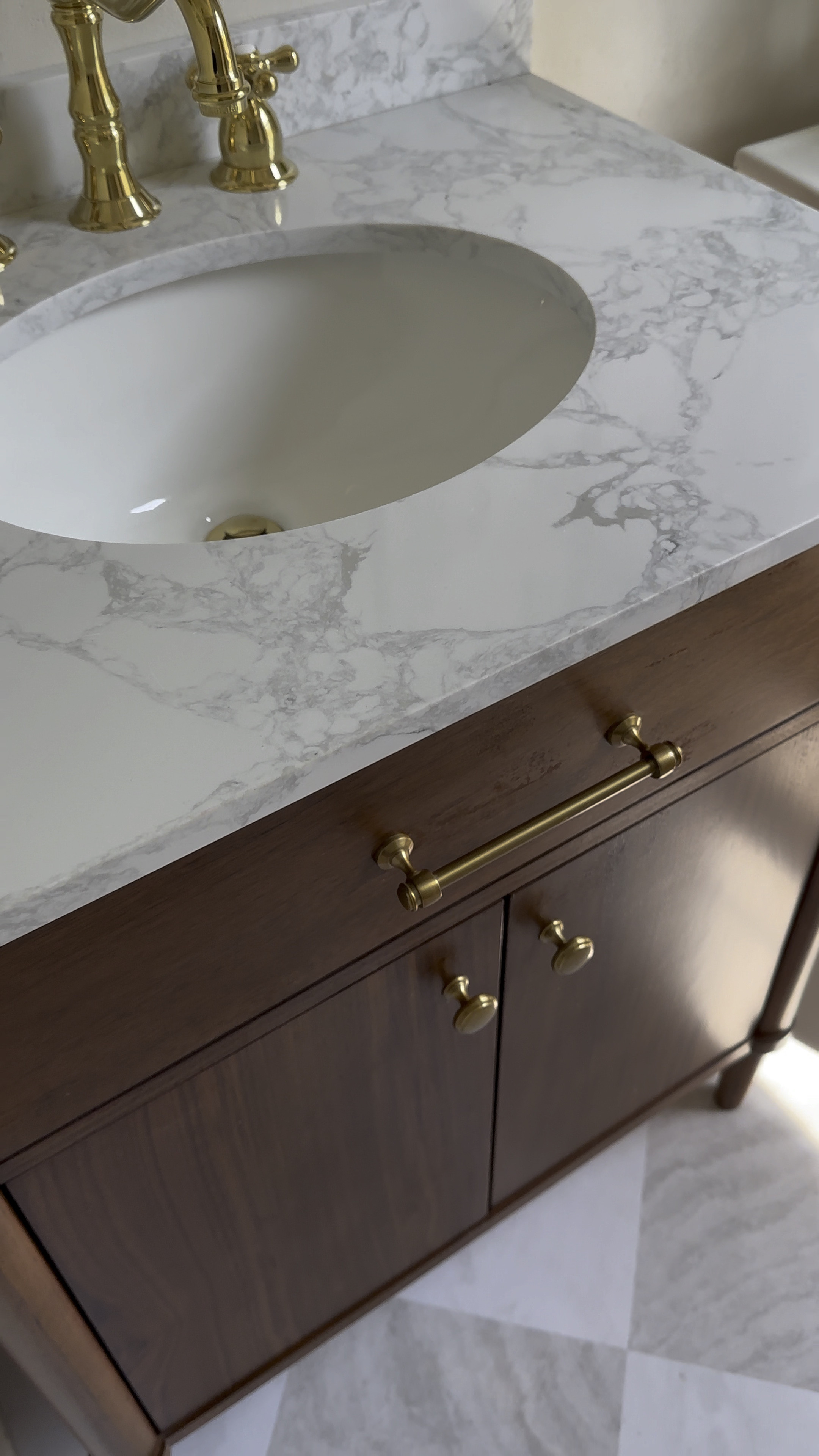 allen + roth Rian 30-in Walnut … curated on LTK