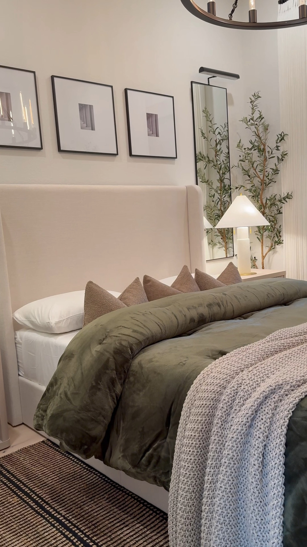 Queen Size Upholstered Platform … curated on LTK
