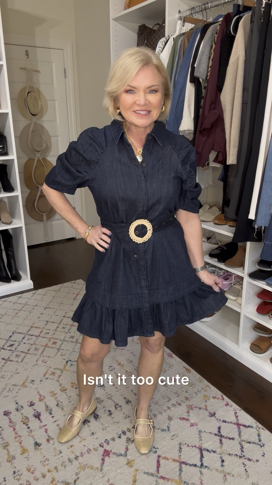 Ferry Belted Denim Mini Dress curated on LTK