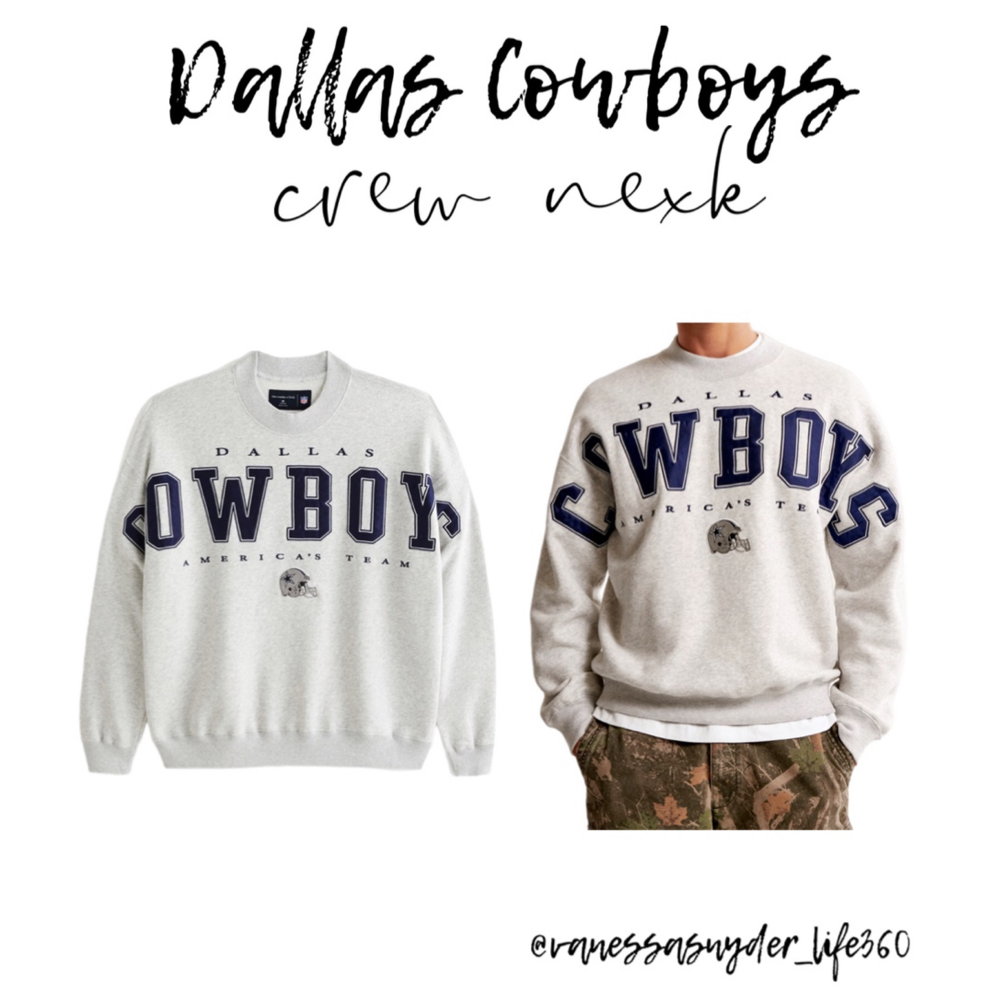 Men's Dallas Cowboys Graphic Crew … curated on LTK