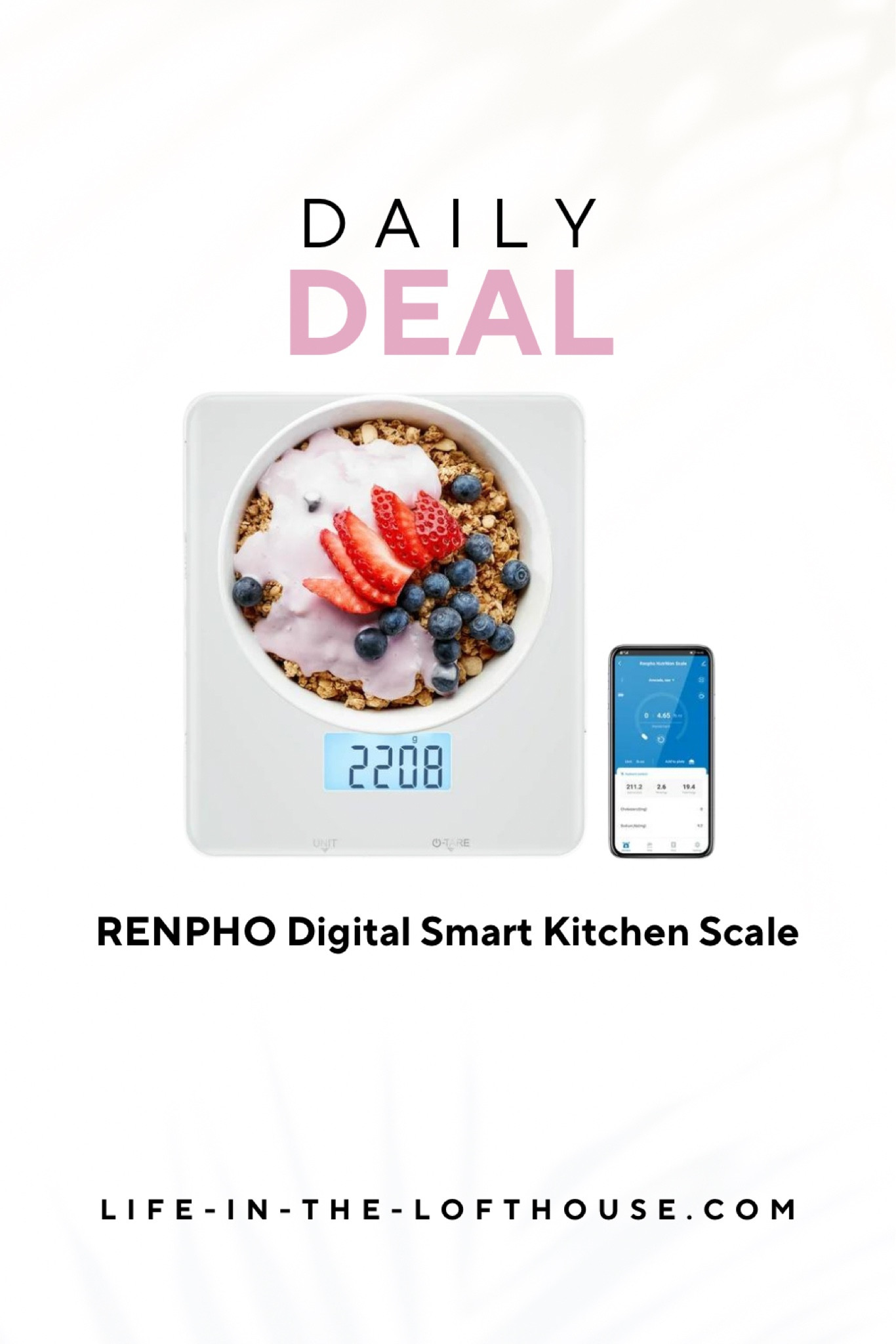 RENPHO Bluetooth Food Scale with … curated on LTK