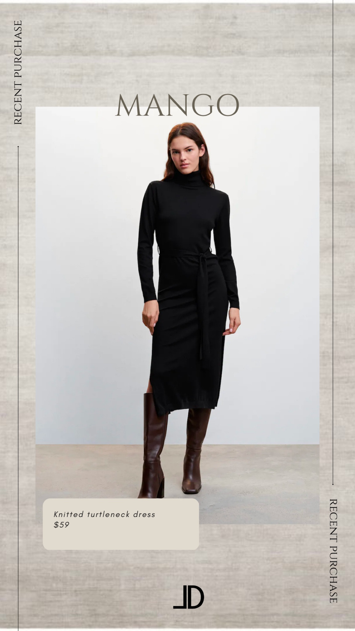 Oversized knitted coat with … curated on LTK