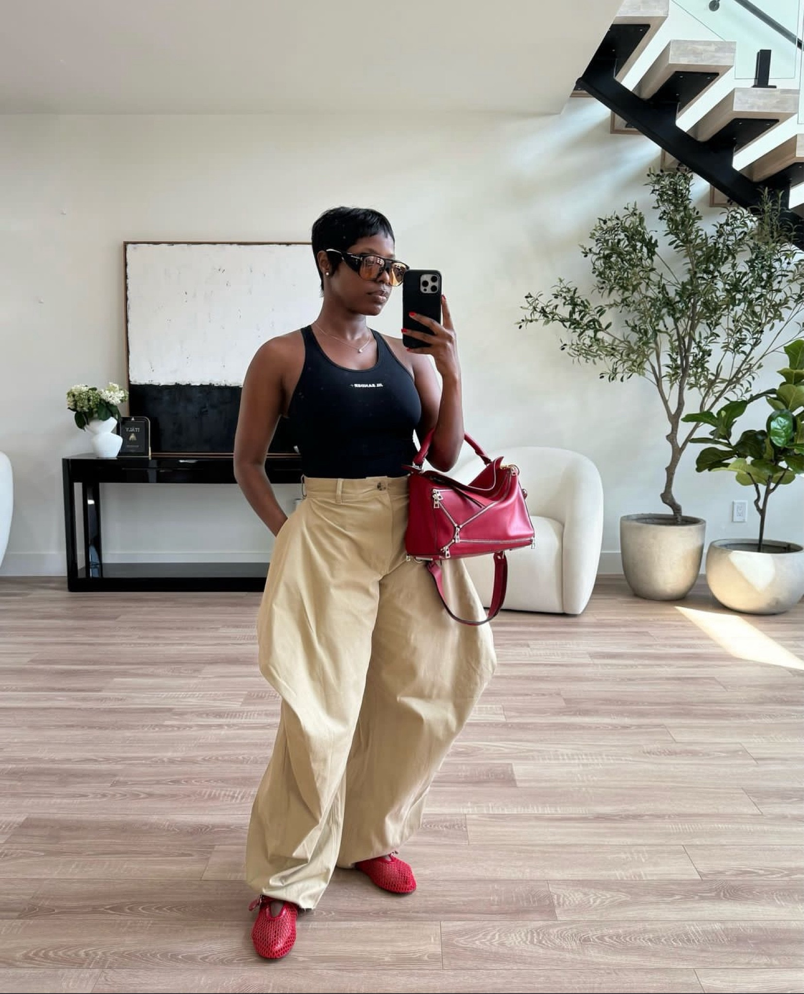 Kite cotton-blend pants curated on LTK