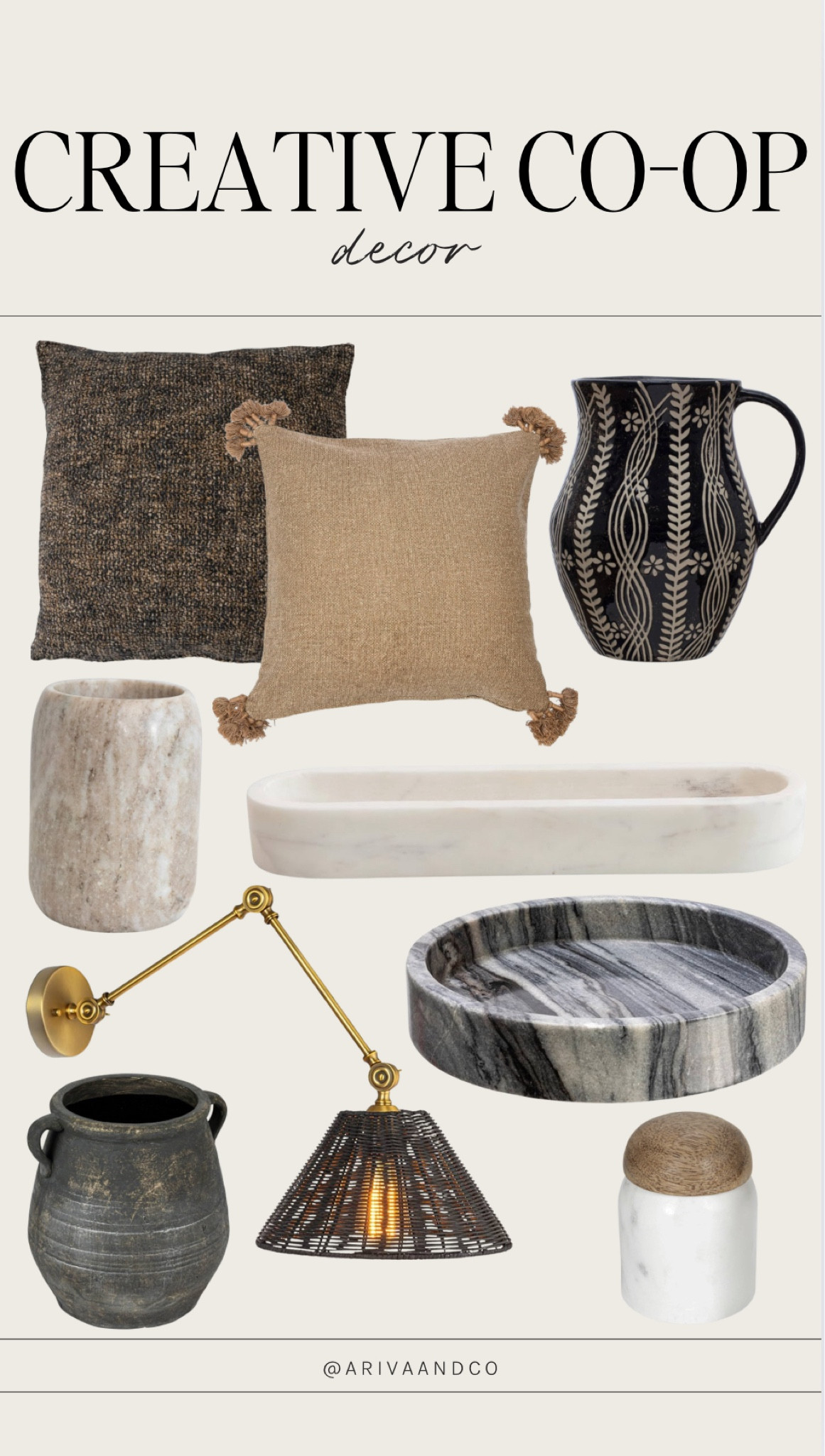 Creative Co-Op Mélange Cotton … curated on LTK