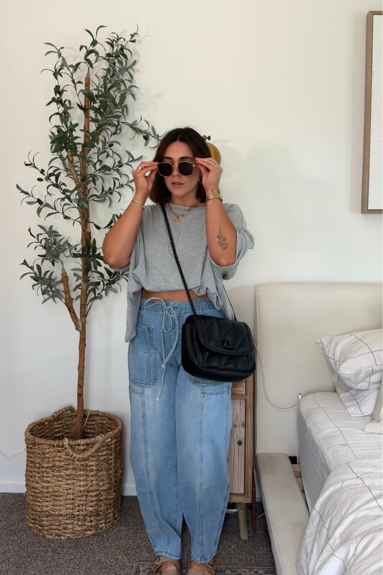 Women Casual Loose Cropped Pants … curated on LTK