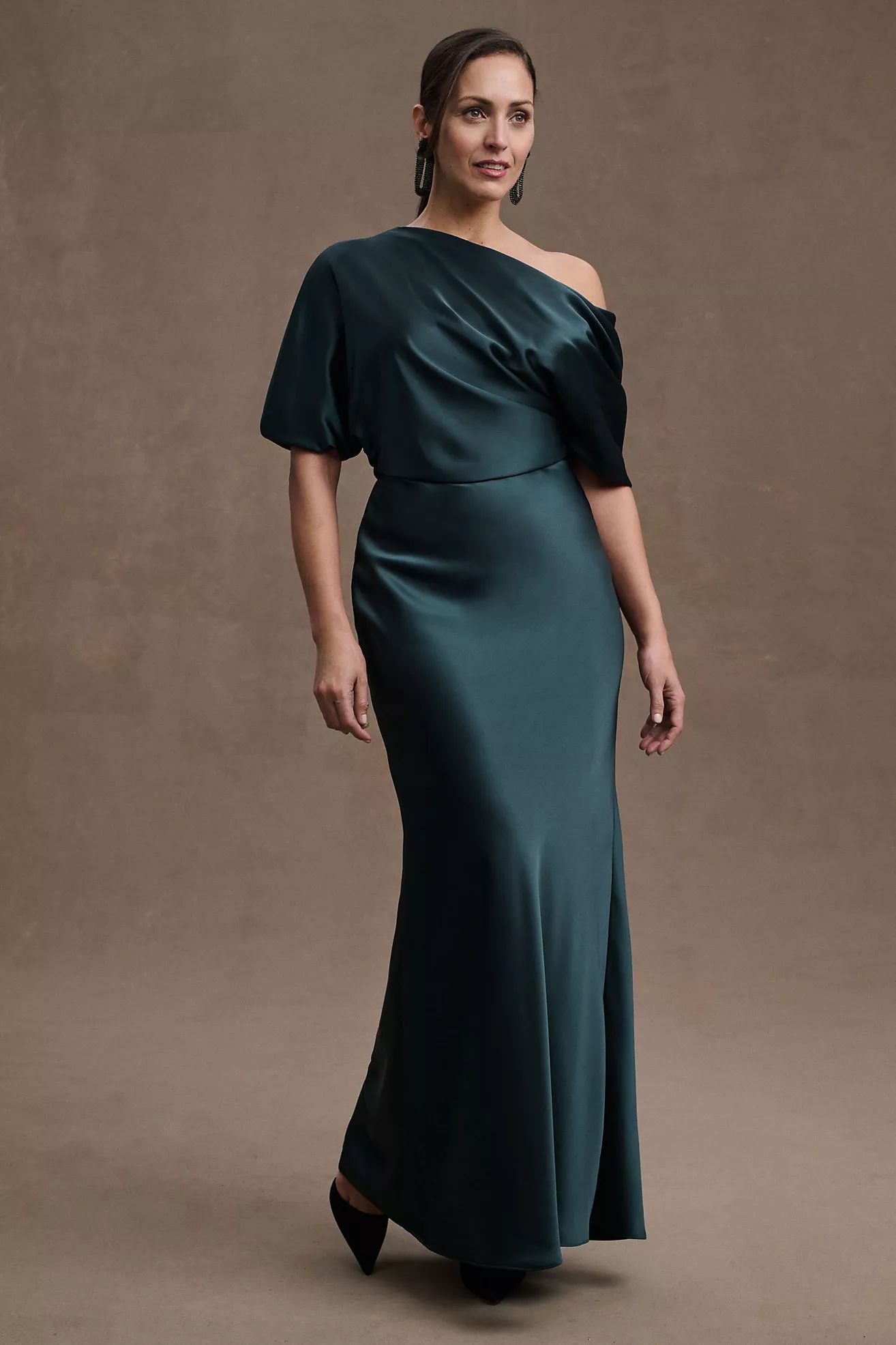 Amsale Pryce Off-Shoulder Satin … curated on LTK