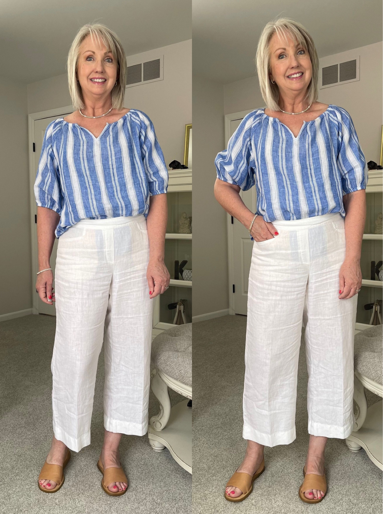 Talbots Bristol Pants - Linen curated on LTK