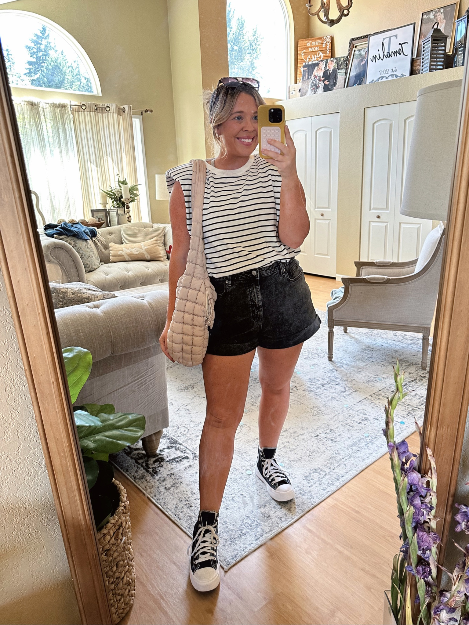 Maeve Boxy Muscle Tee curated on LTK