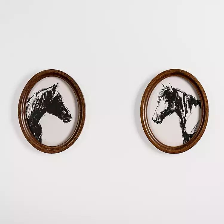 New! Oval Horse Portrait Framed … curated on LTK