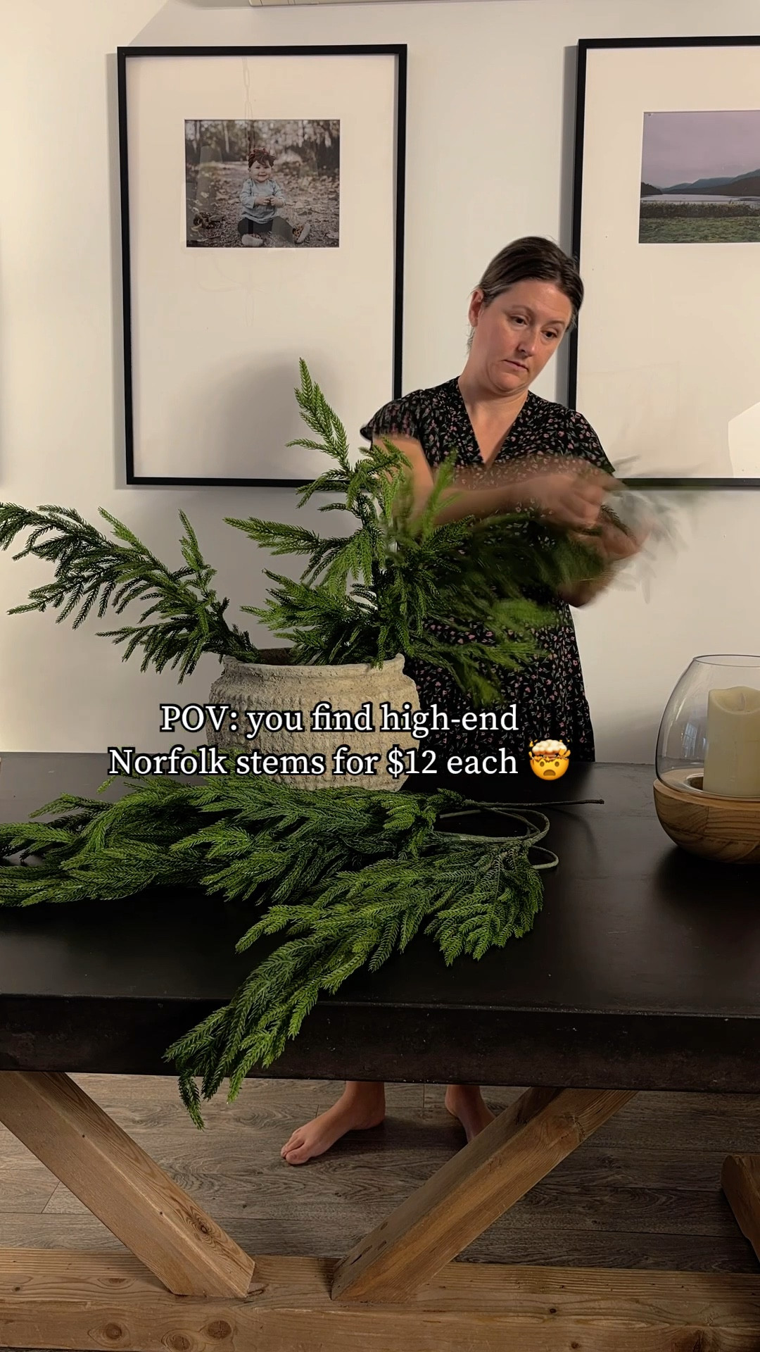 38'' Faux Pine Branch curated on LTK