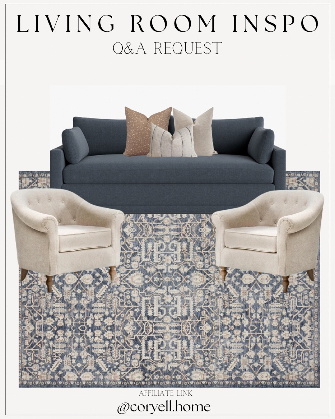 Cream Knitted Wool Throw Blanket … curated on LTK