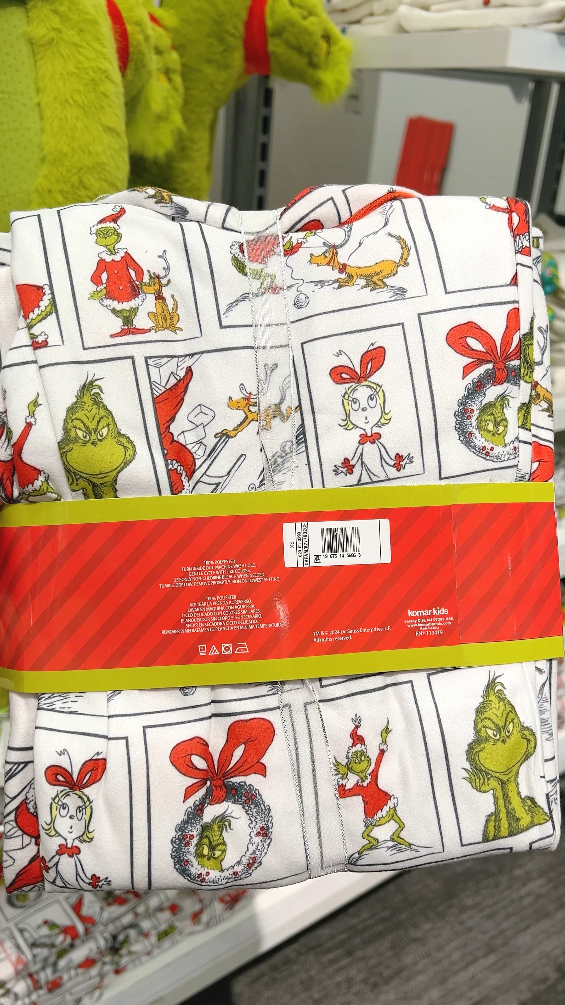 Toddler 2pc The Grinch Coat Pajama … curated on LTK
