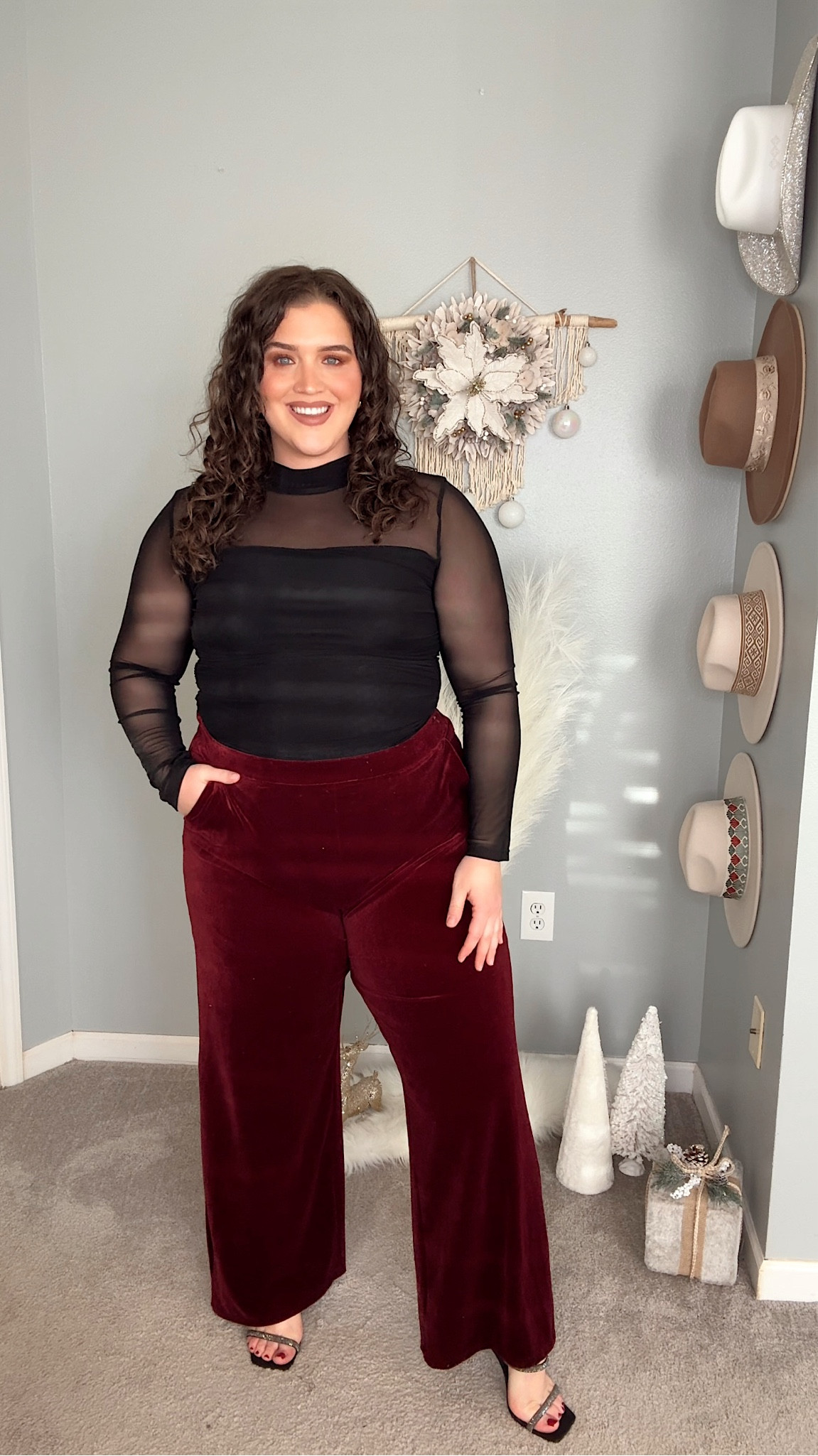 Opulent Elegance: 7 Velvet Pants Outfit Inspirations - Magic of Clothes