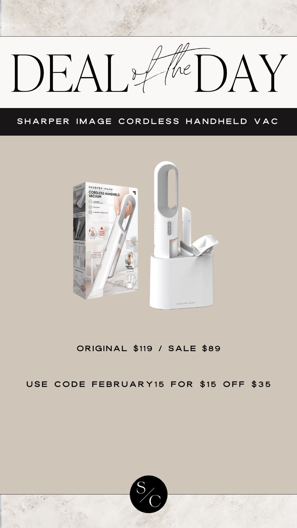 Sharper Image Cordless Handheld … curated on LTK