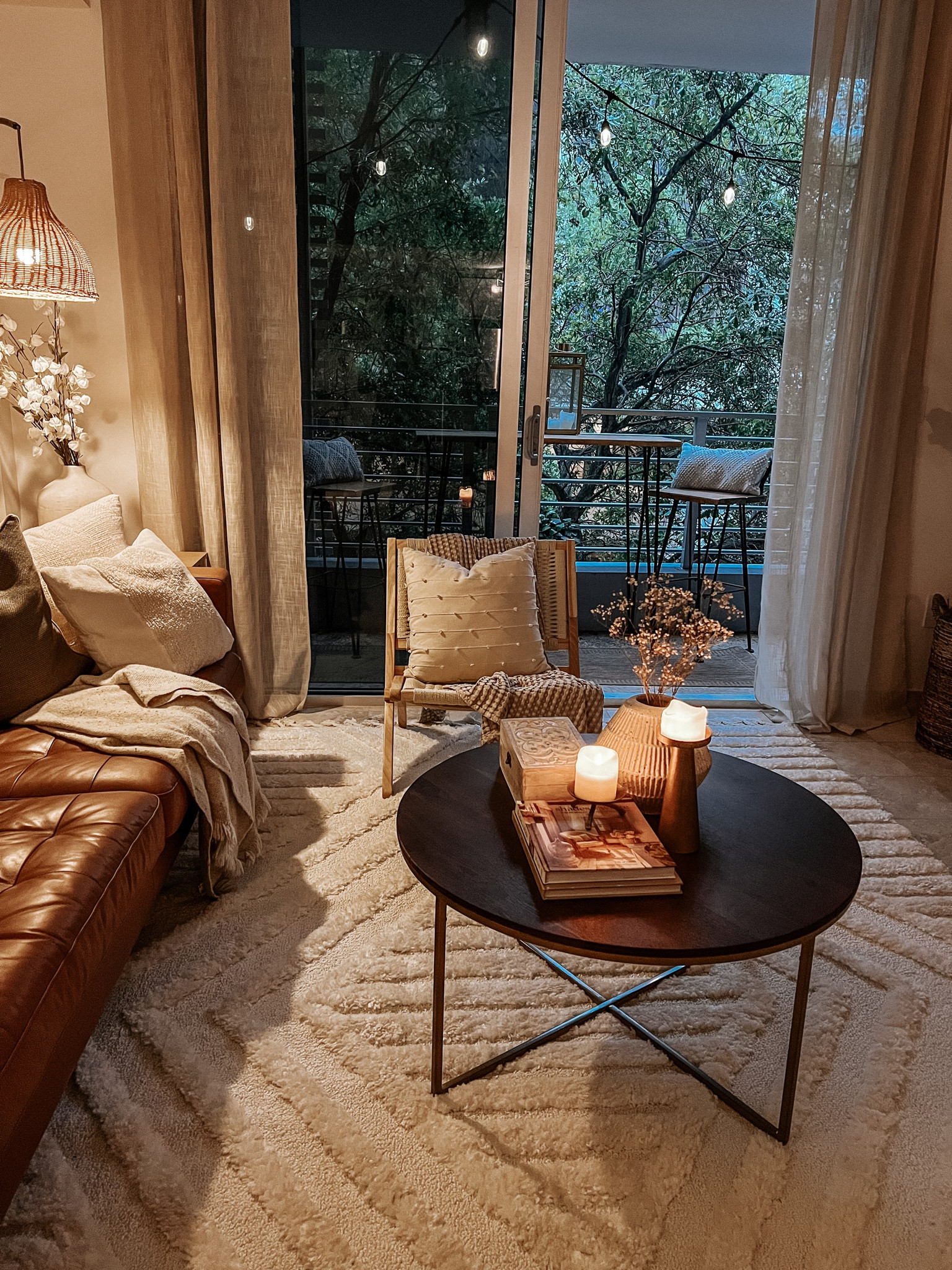 Beige Ellie Traverse Shag Area Rug curated on LTK