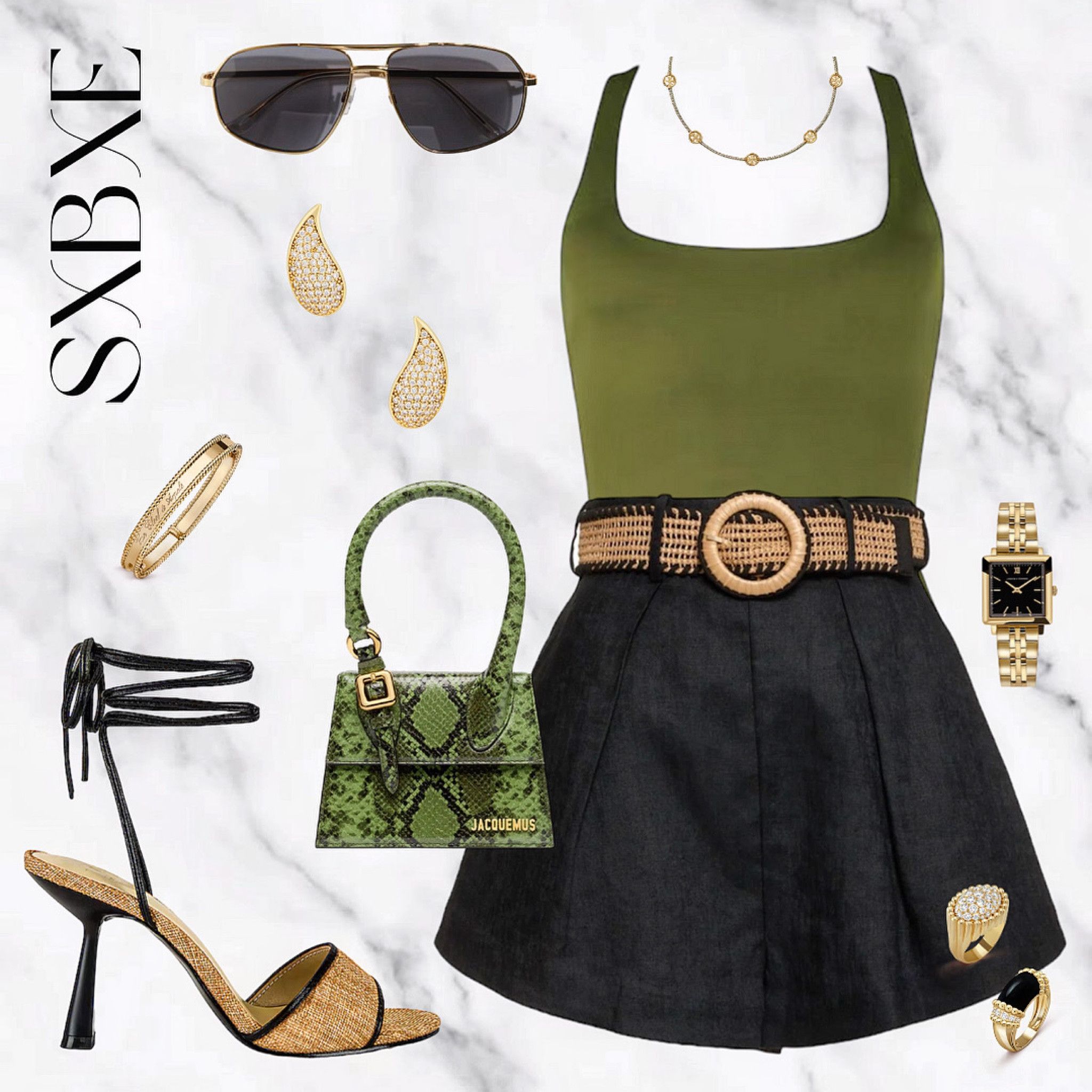 Amara Heel in Natural curated on LTK