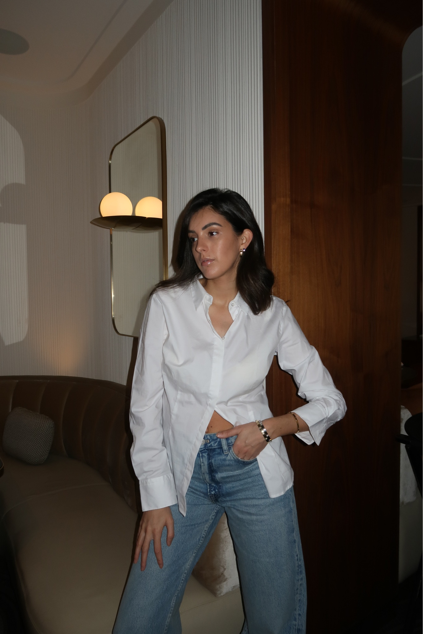 Mango - Chemise manches longues à … curated on LTK