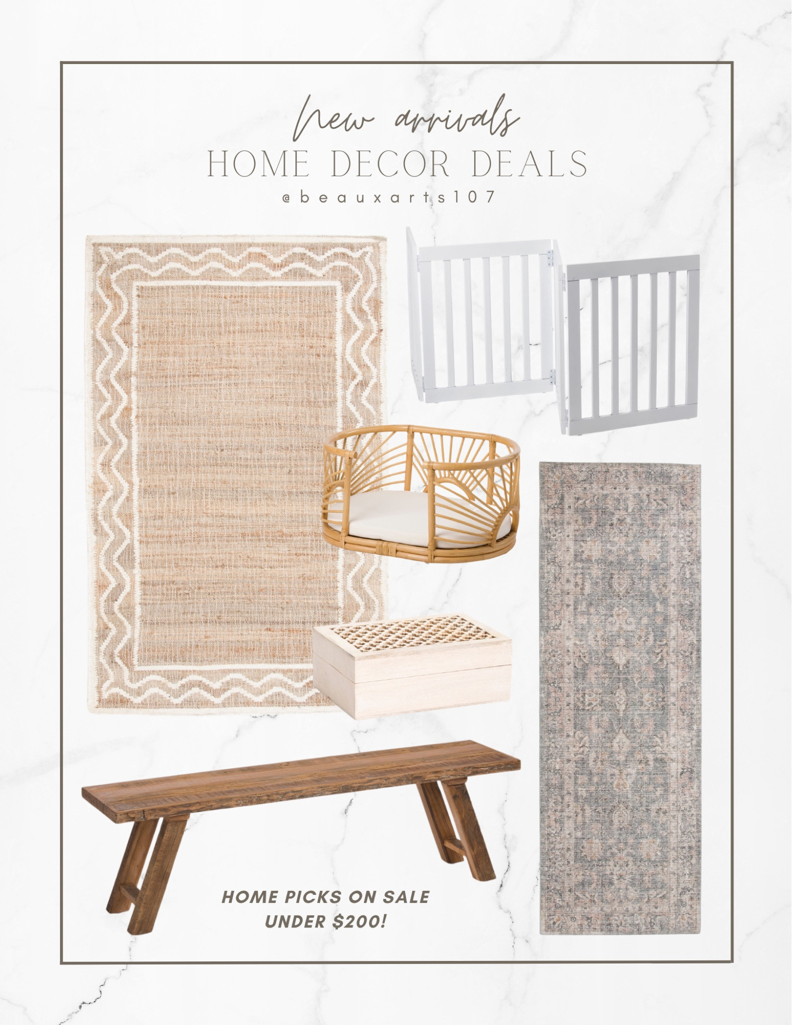 Hand Woven Jute And Wool Scroll … curated on LTK