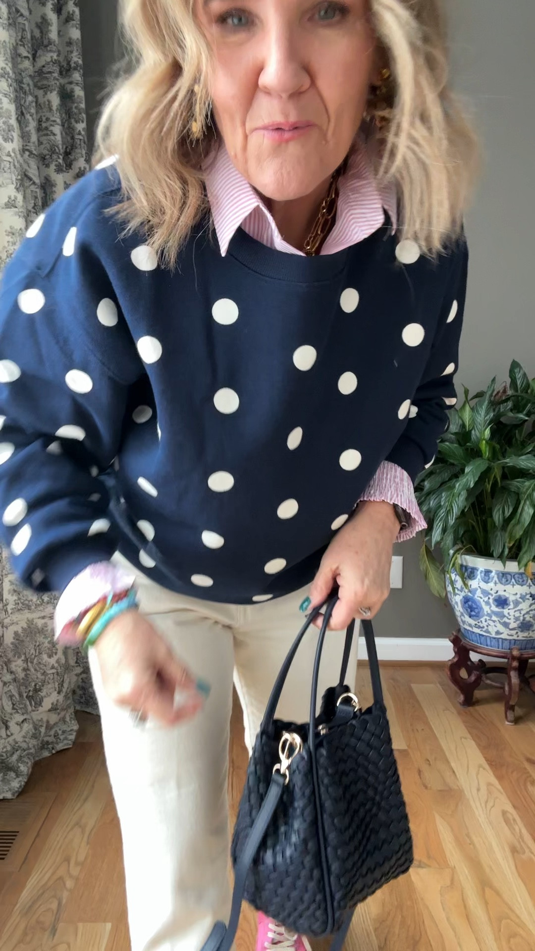 Dotted Terry Sweatshirt curated on LTK