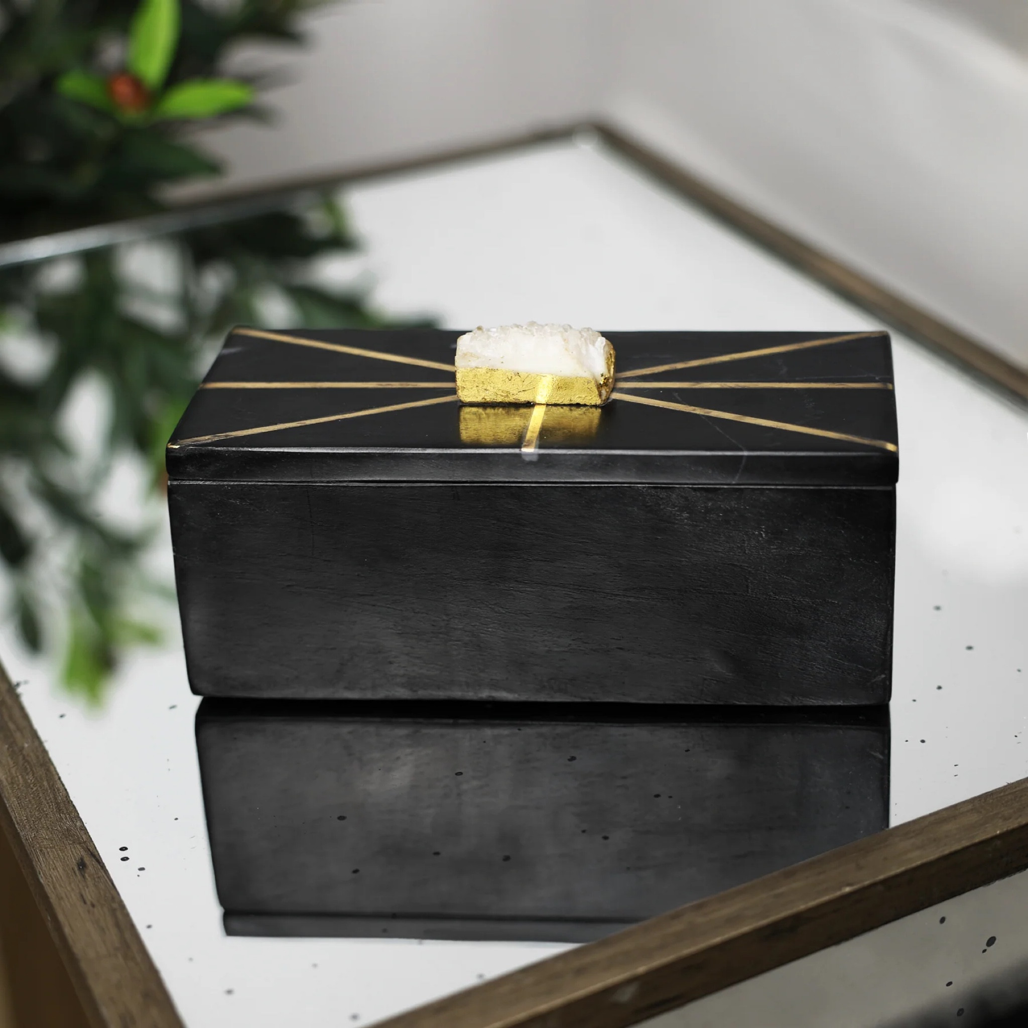 Black Marble Box w/ Geode curated on LTK