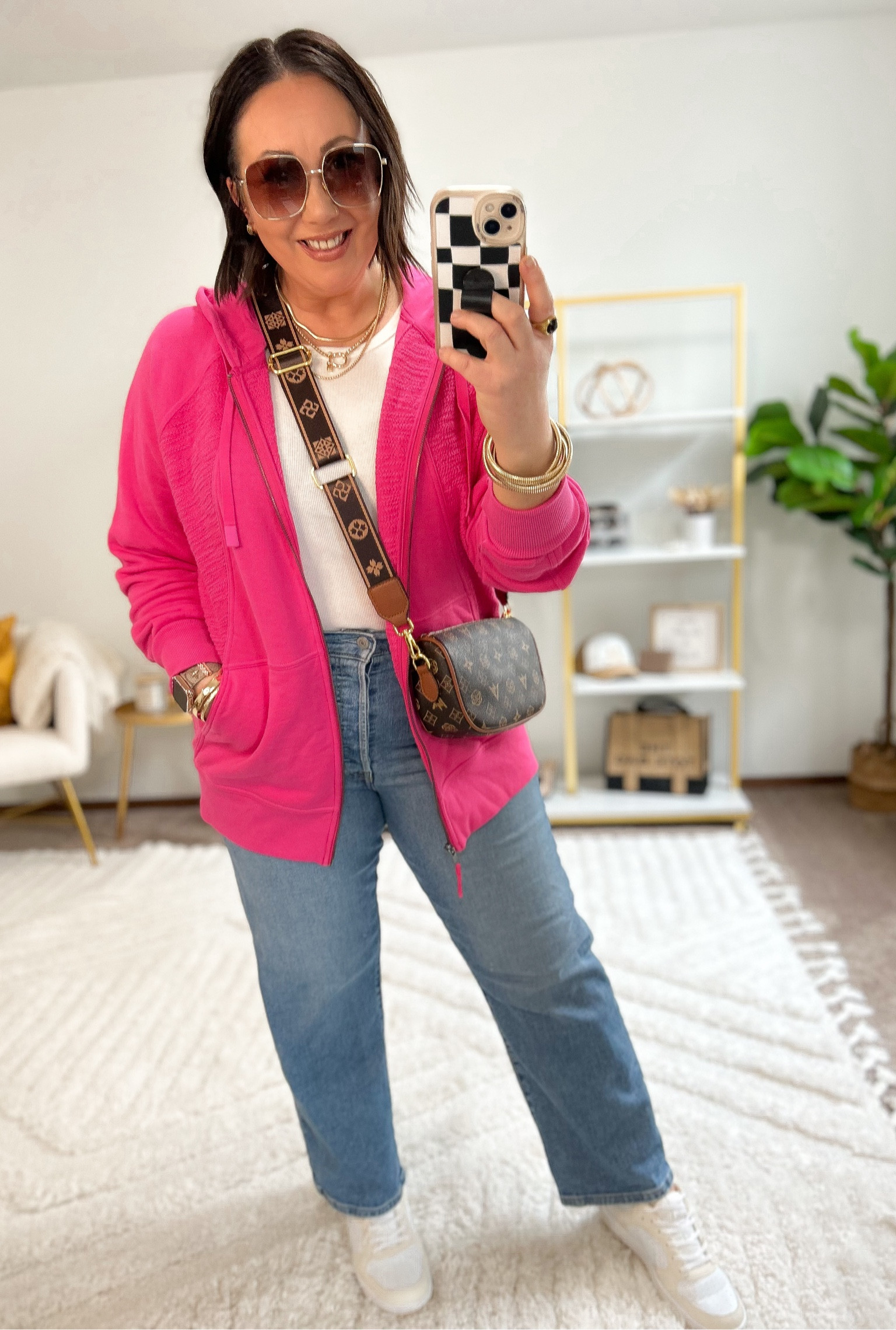 Women's Full Zip Hoodie - JoyLab™ curated on LTK