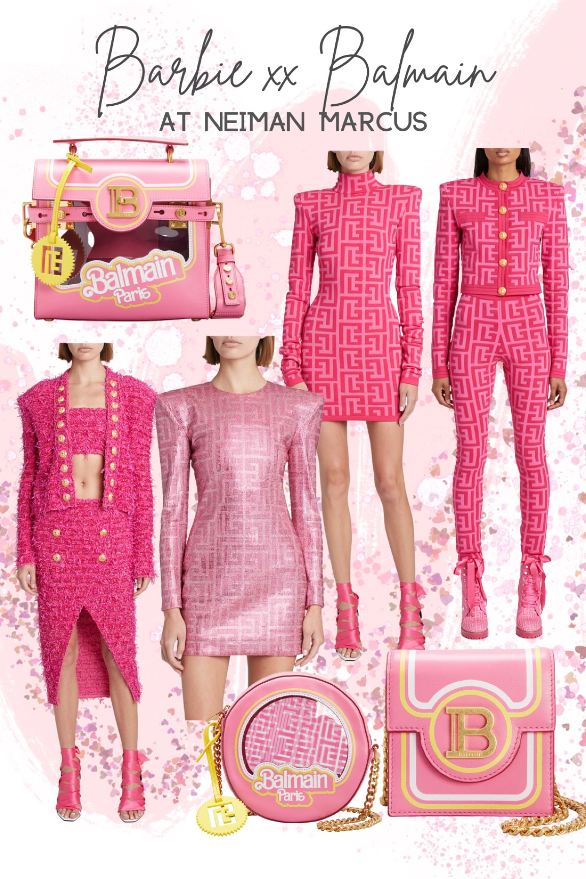 Balmain x Barbie Cropped Monogram … curated on LTK