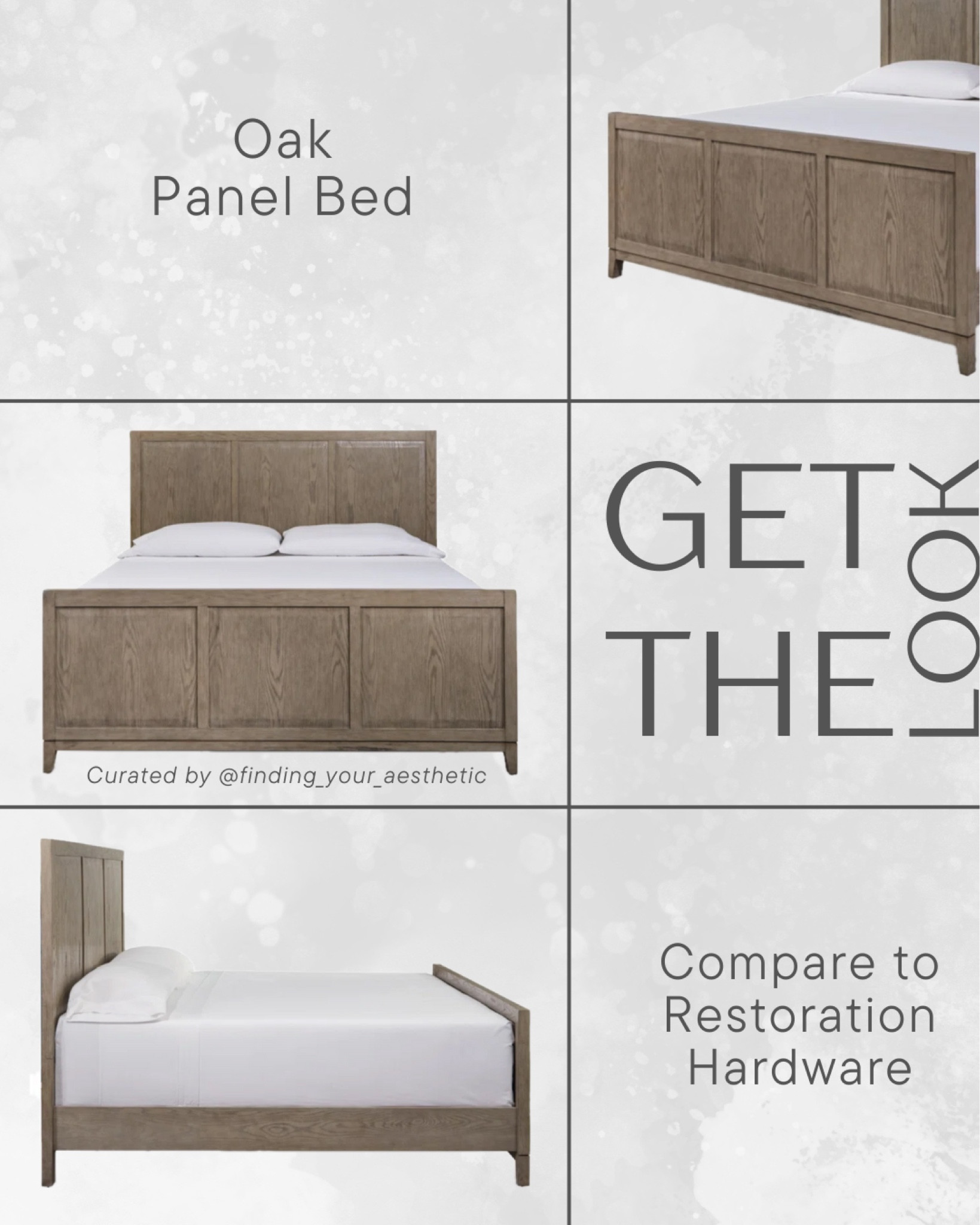 Chrestner Queen Panel Bed curated on LTK