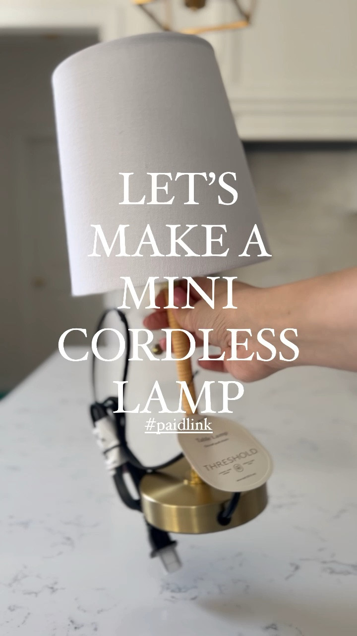 Mini Rattan Wrap Stick Table Lamp … curated on LTK