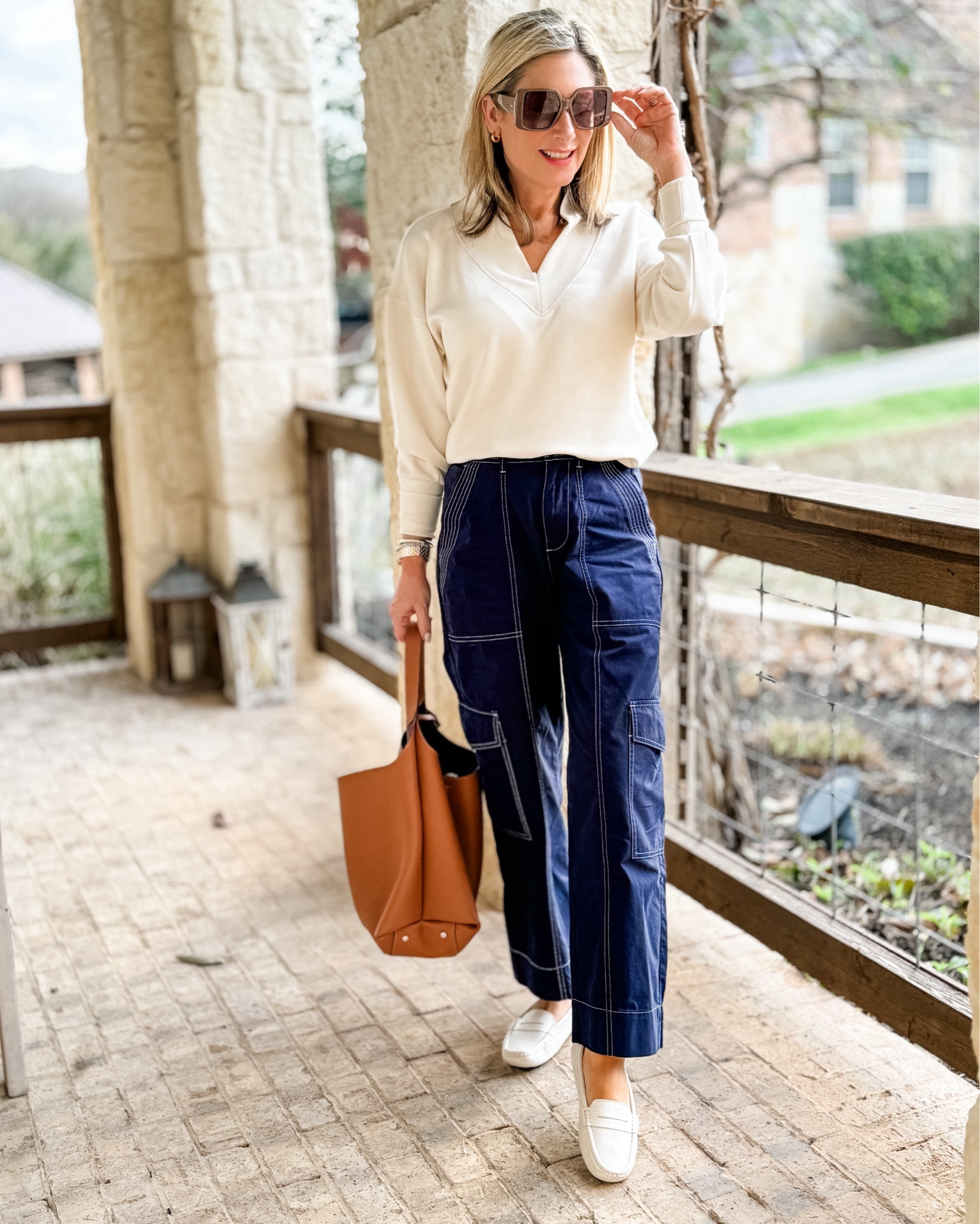 Scoop Women's Scuba Knit V-Neck … curated on LTK