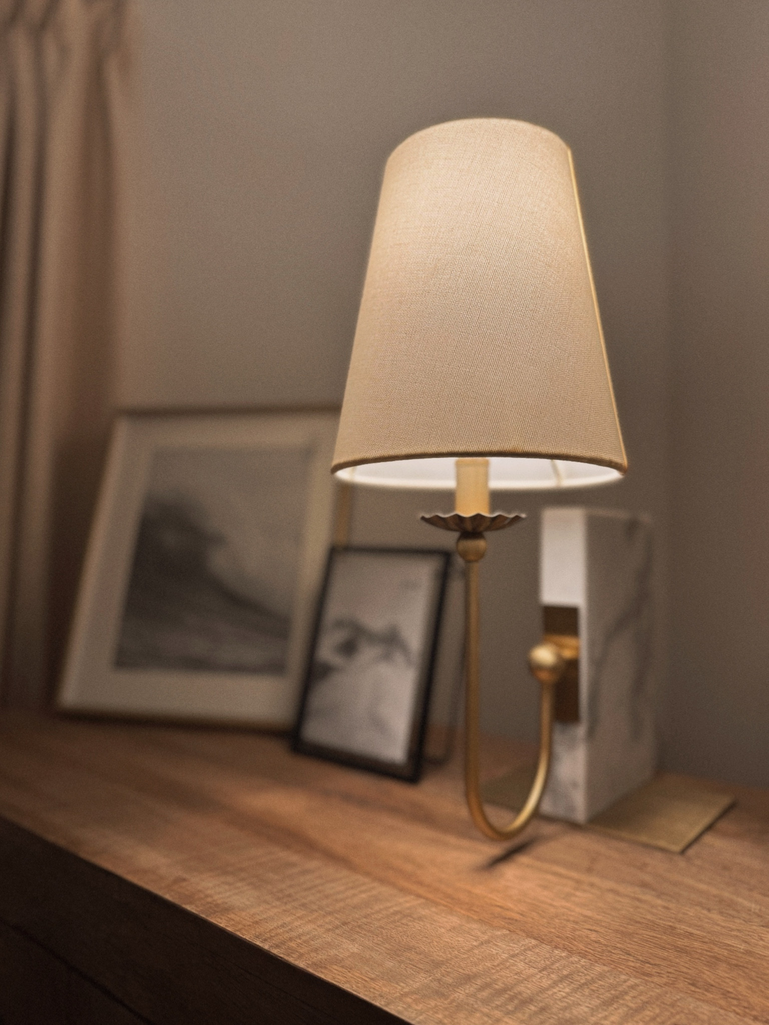 Marble Book Shelf Lamp - Hearth & … curated on LTK