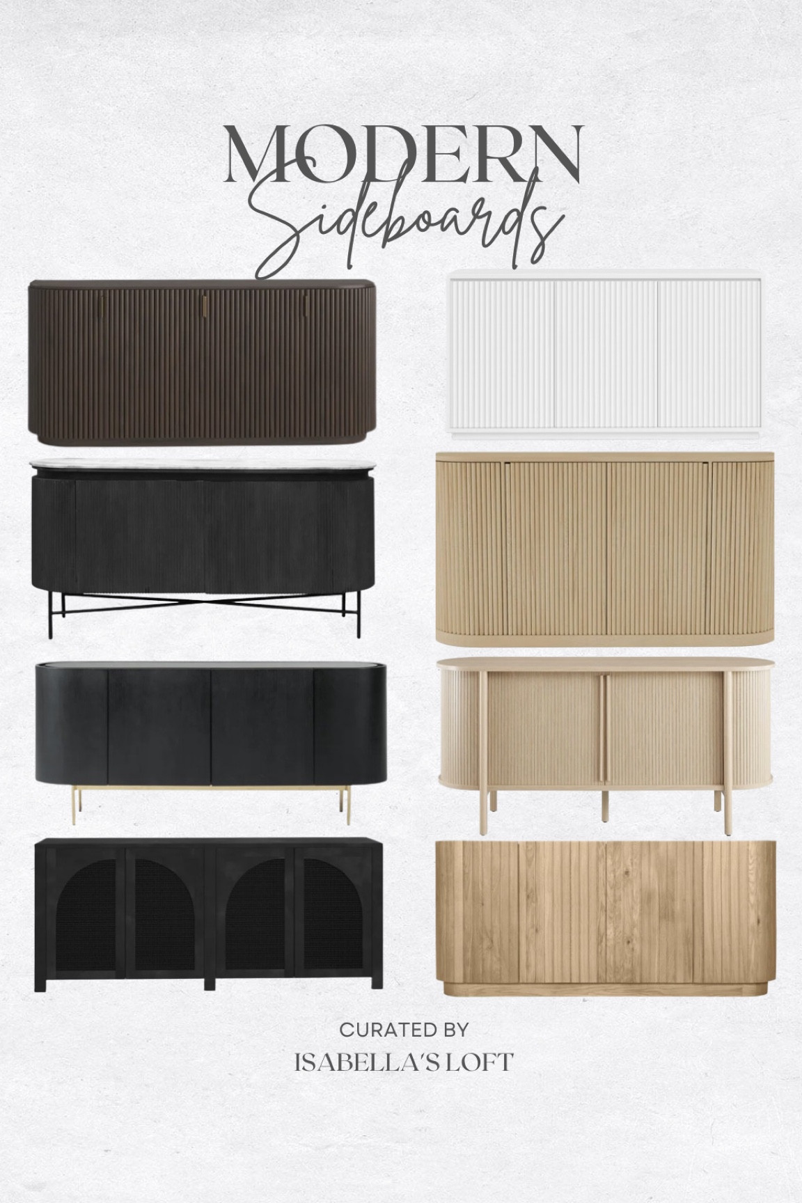 Chessa 72'' Solid Wood Sideboard curated on LTK