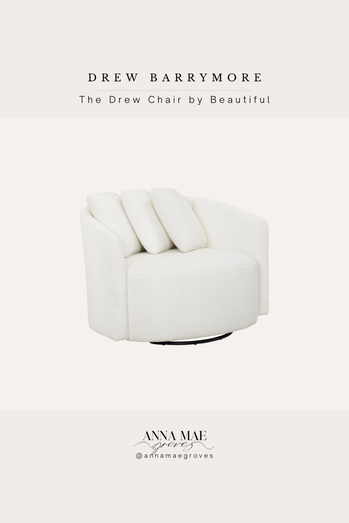 The Drew Chair by Beautiful curated on LTK