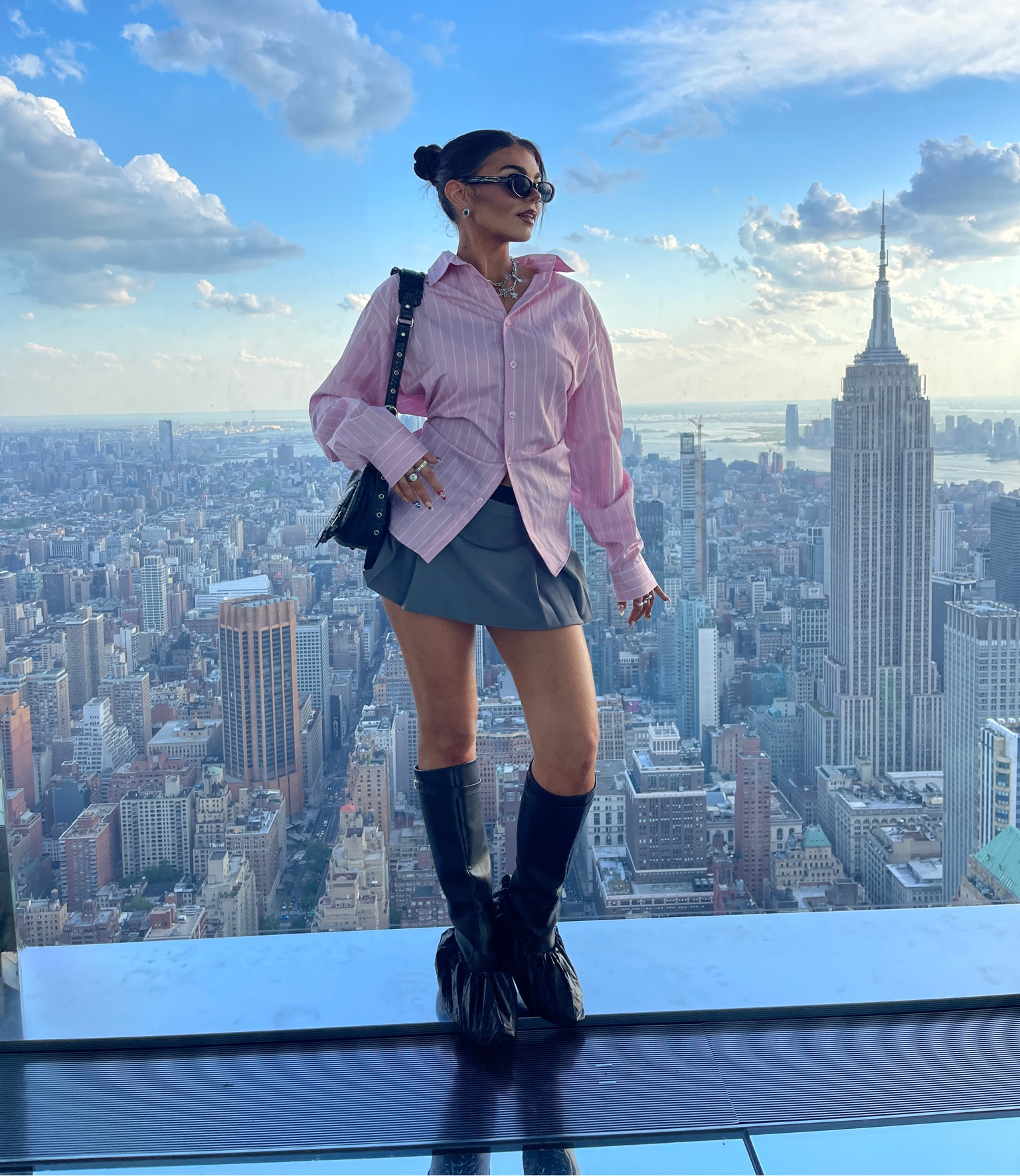 More Fun Black Pu Round Toe Chunky … curated on LTK